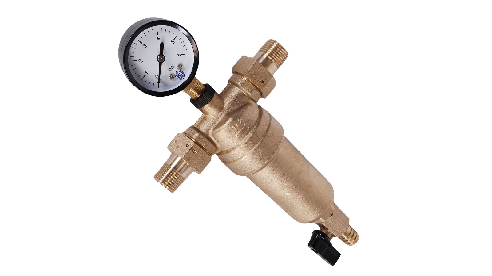 Фильтр TST с манометром 1/2 (для горячей воды)