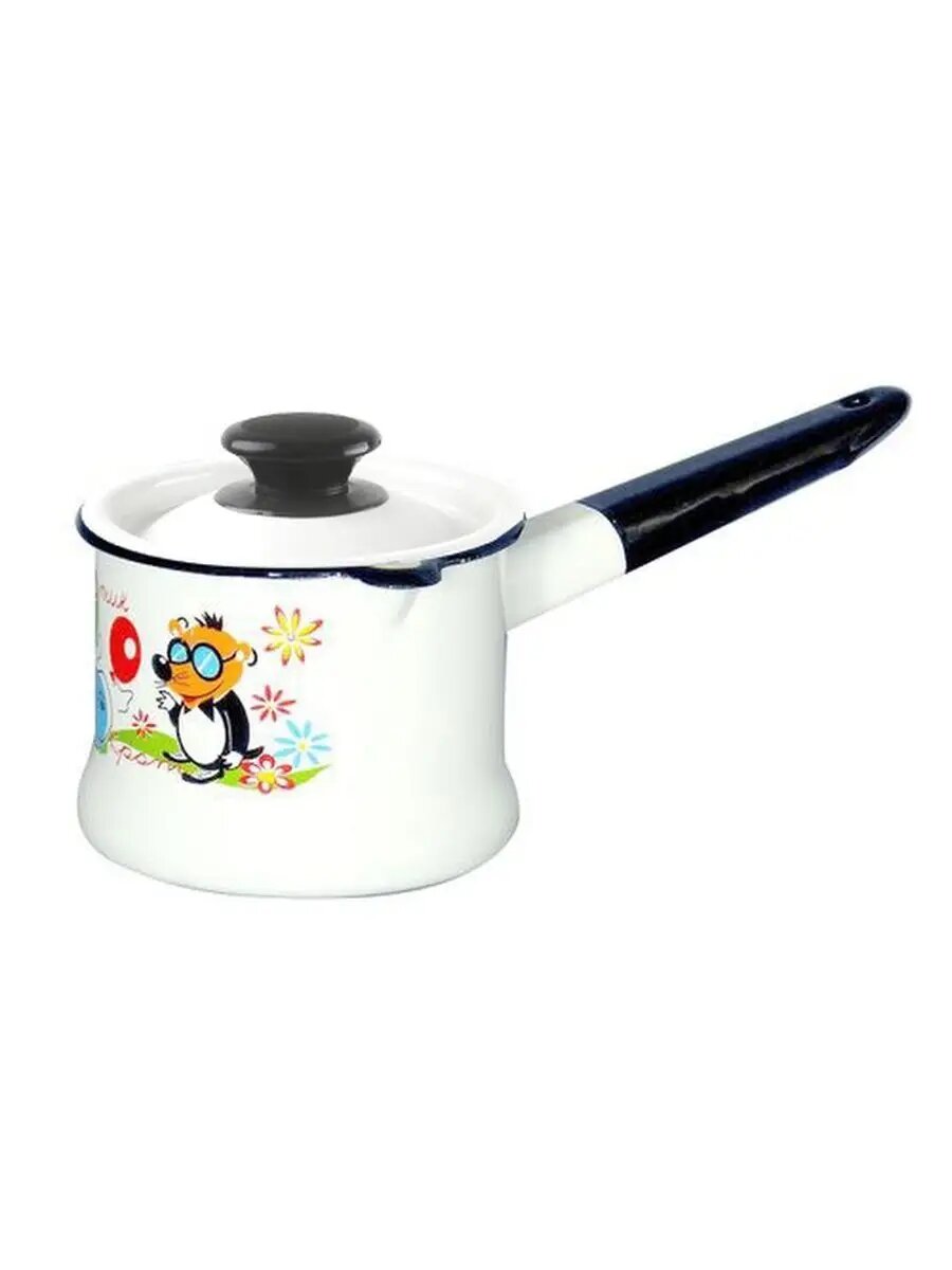 Ковш эмалированный 1л