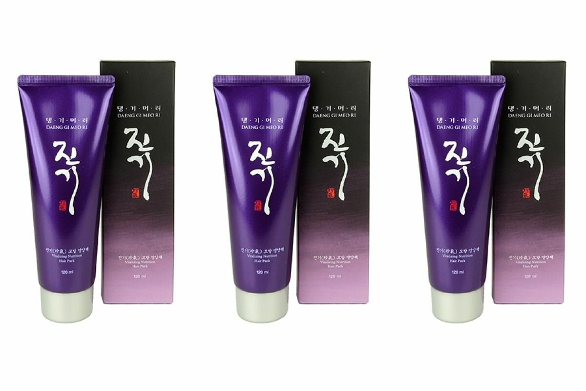 Daeng Gi Meo Ri Маска для волос Vitalizing Nutrition Hair Pack, 120 мл, 3 шт