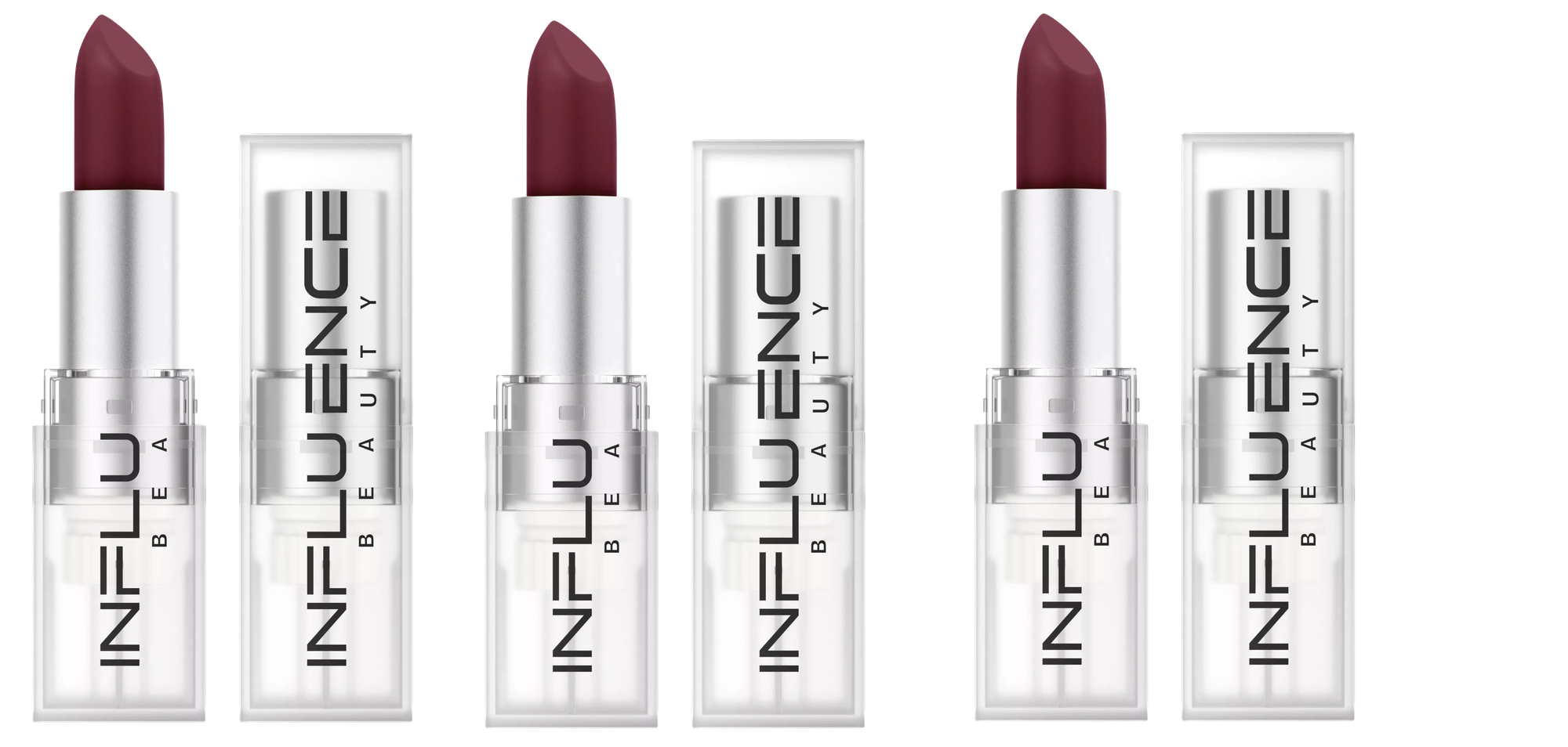 Помада стик Influence Beauty Lipstick тон shade 19 3 шт