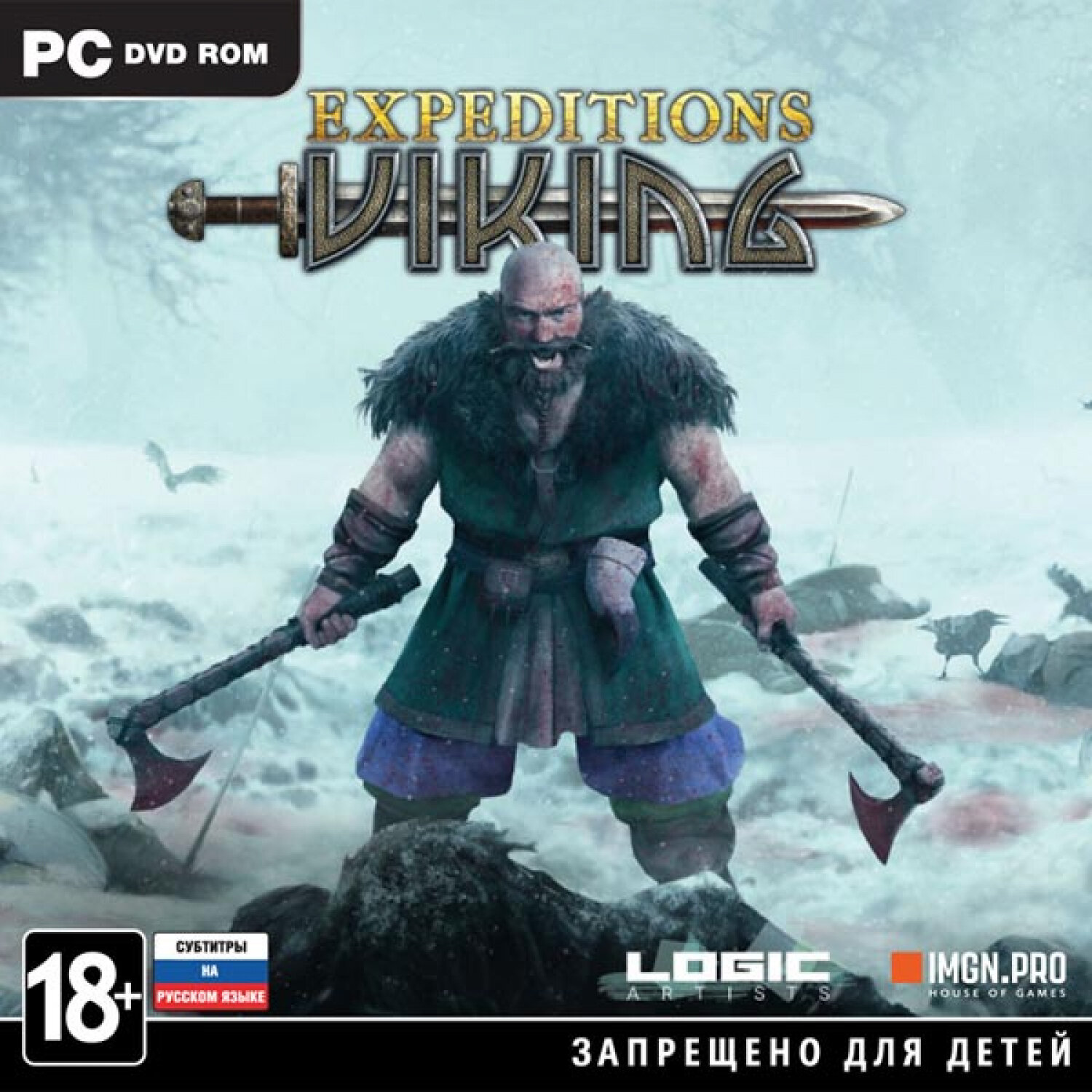 Игра Expeditions: Viking Русская Версия Jewel PC Диск для Компьютера