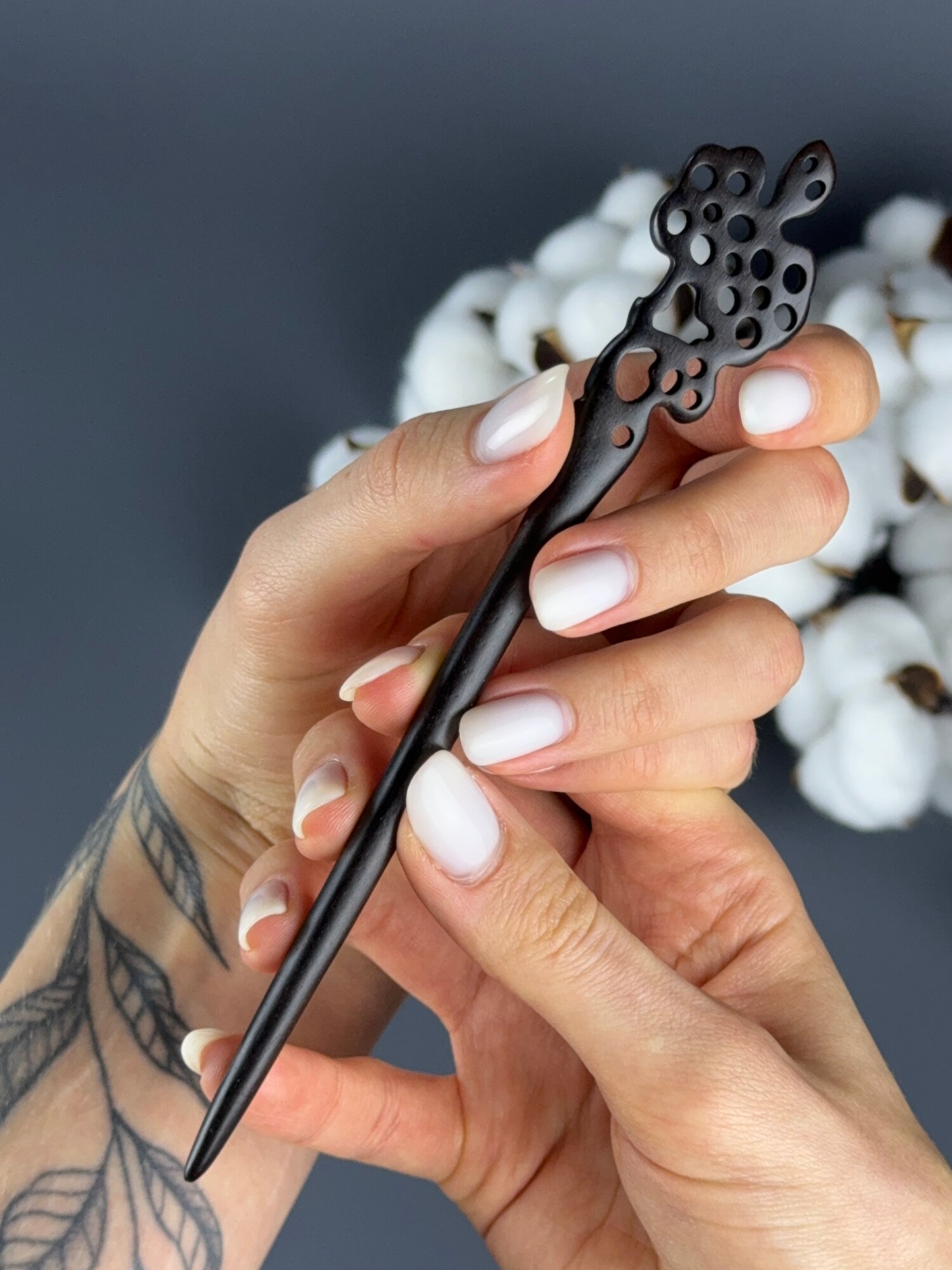 Китайские палочки для волос 17,5 см.