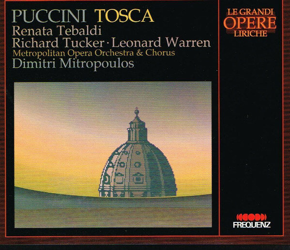 Диск Puccini* - Renata Tebaldi Richard Tucker (2) Leonard Warren Metropolitan Opera Orchestra* & Chorus* Dimitri Mitropoulos - Tosca (прослушан один раз) (2 CD)