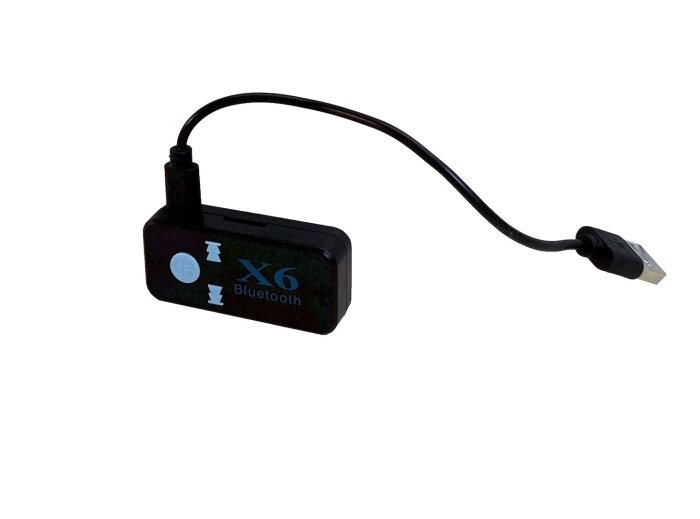 Передатчик Bluetooth X6, Aux Usb, автомобильный адаптер для воспроизведения музыки, 5,0 мм адаптер B