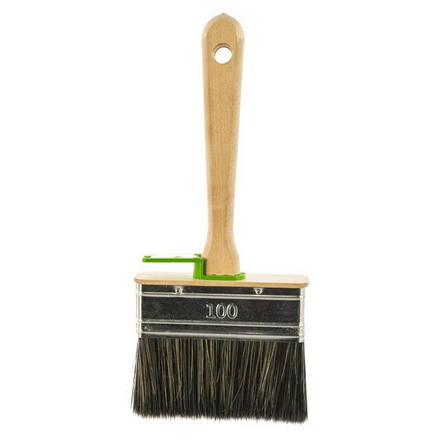 КП кисть плоская смешанная щетина 120 мм арт КП-120х35 С7 для строительных работ