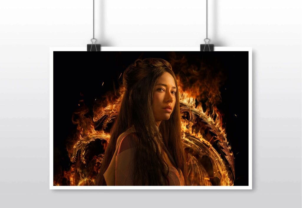 Плакат Дом Дракона, House of the Dragon №1, А3