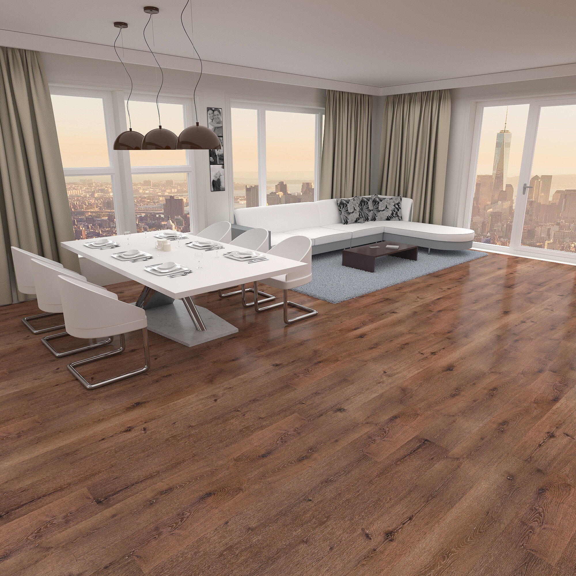 Кварц-виниловый ламинат VKFC 70 Монтфорт 43 класс (цена за кв. метр)