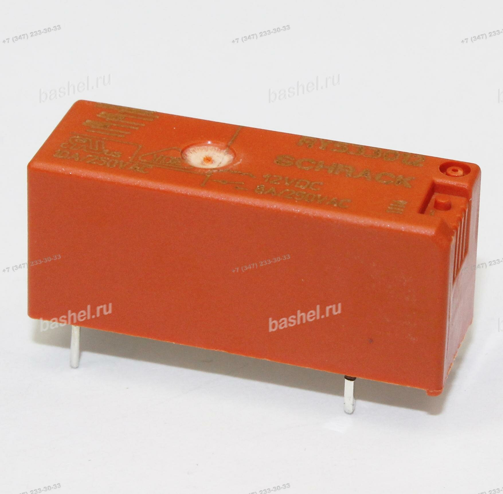 RELAY RY533012 (8-1393224-8), Реле, TE, (упр:12В/DC, комм: 8A/250В/AC, 1NO, AgSnO2, R-coil:627Ом)