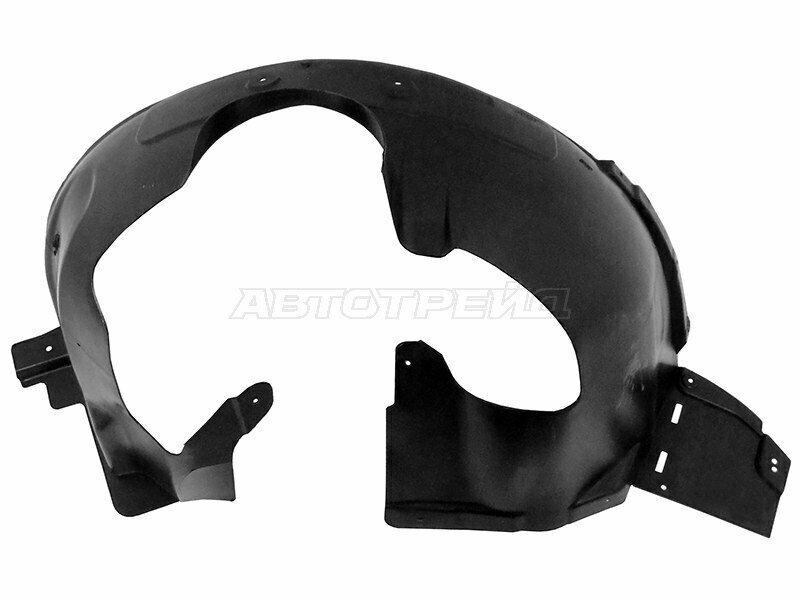Подкрылок SAT, для Chevrolet Cruze, передняя установка, левый, черный