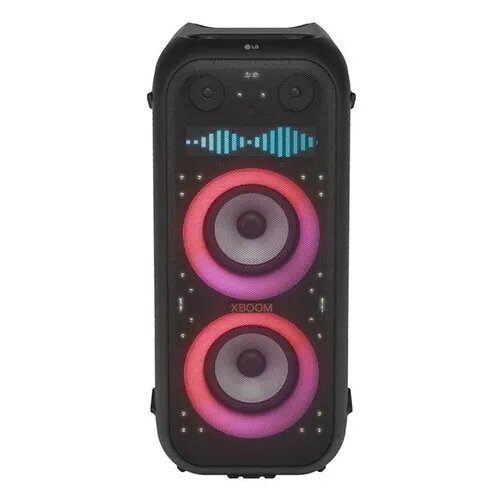 Музыкальный центр LG XBOOM XL9T, 1000Вт, с караоке, Bluetooth, USB, черный, красный