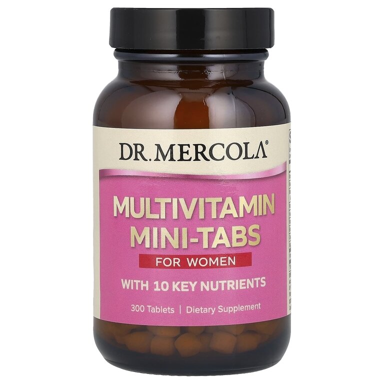 Dr. Mercola Multivitamin Mini-Tabs for Women 300 таблеток (Dr. Mercola)