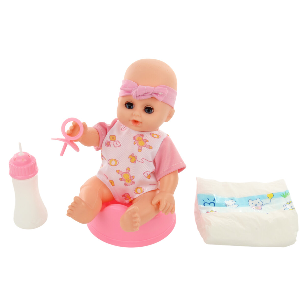 Кукла пупс Veld Co высота 24 см