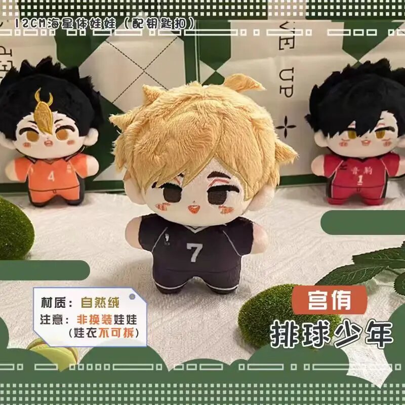 Мягкие игрушки Haikyuu Miya Atsumu Sugawara Koushi Akaashi Keiji Yu Nishinoya Miya Atsumu
