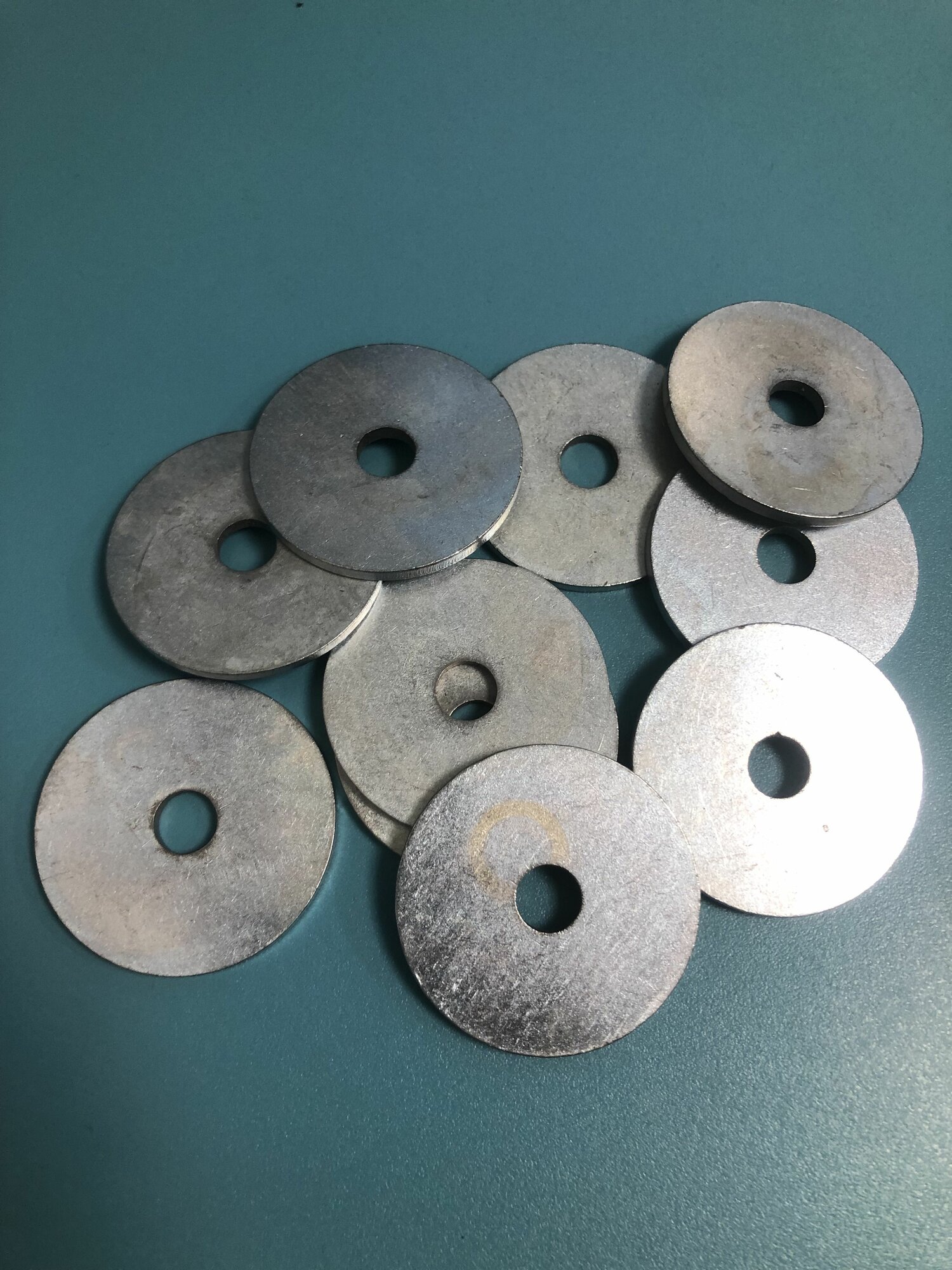 Шайба усиленная DIN 9021 М8х40 с широким полем, оцинкованная, 10 шт