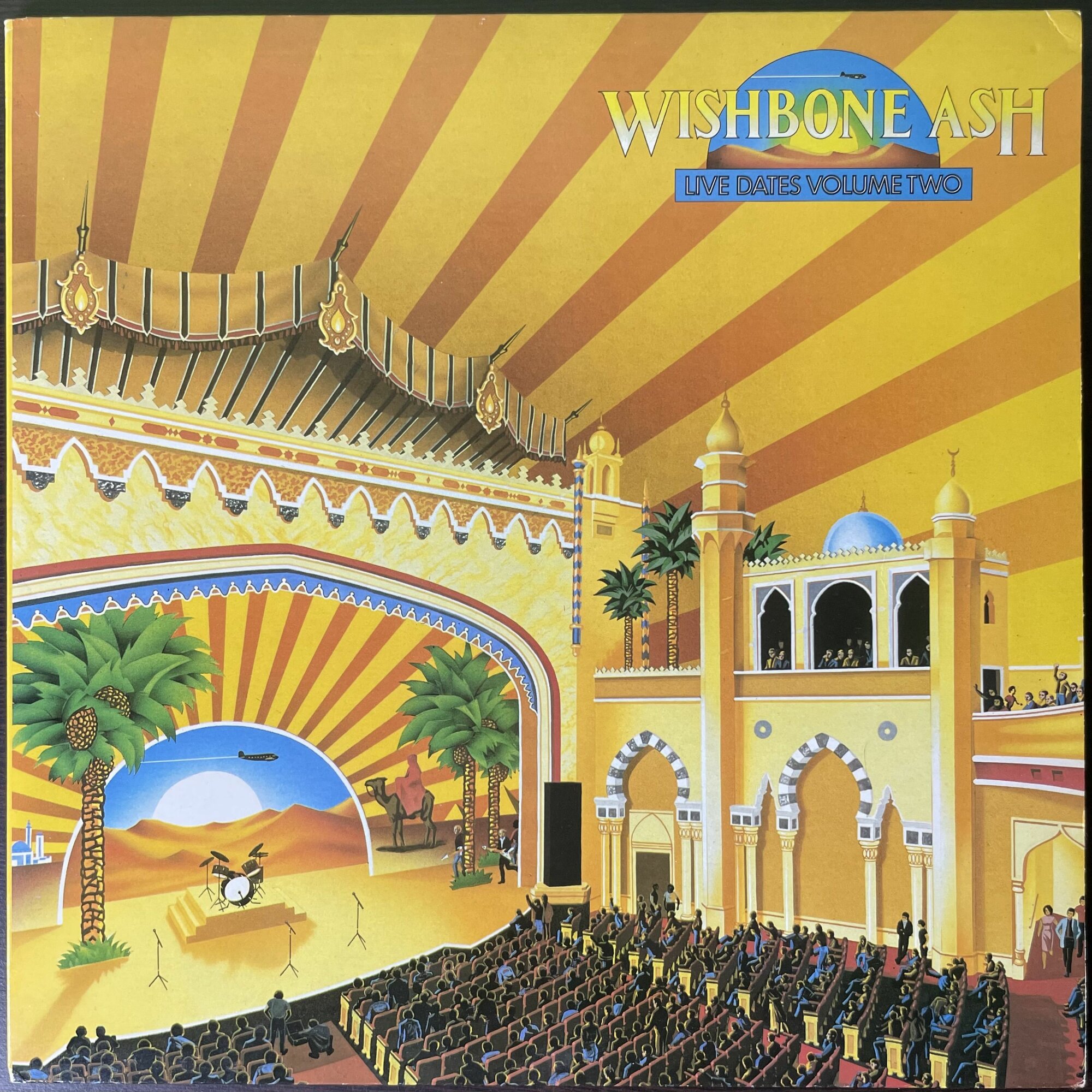 Виниловая пластинка Wishbone Ash - Live Dates Volume Two (Скандинавия 1980г.)