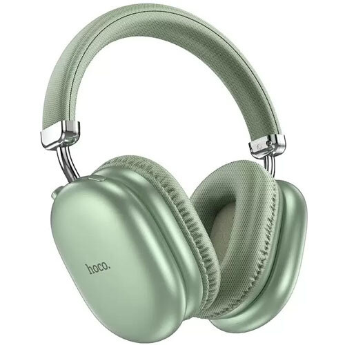 Bluetooth наушники Hoco W35 Max Green полноразмерные, беспроводные, зеленые