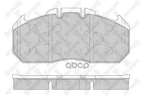 Колодки дисковые ! с р/к 29131 249.6x118.2x30.2 с увелич. ресурсом Omn MAN TGA/NG, RVI Stellox арт. 8501425SX