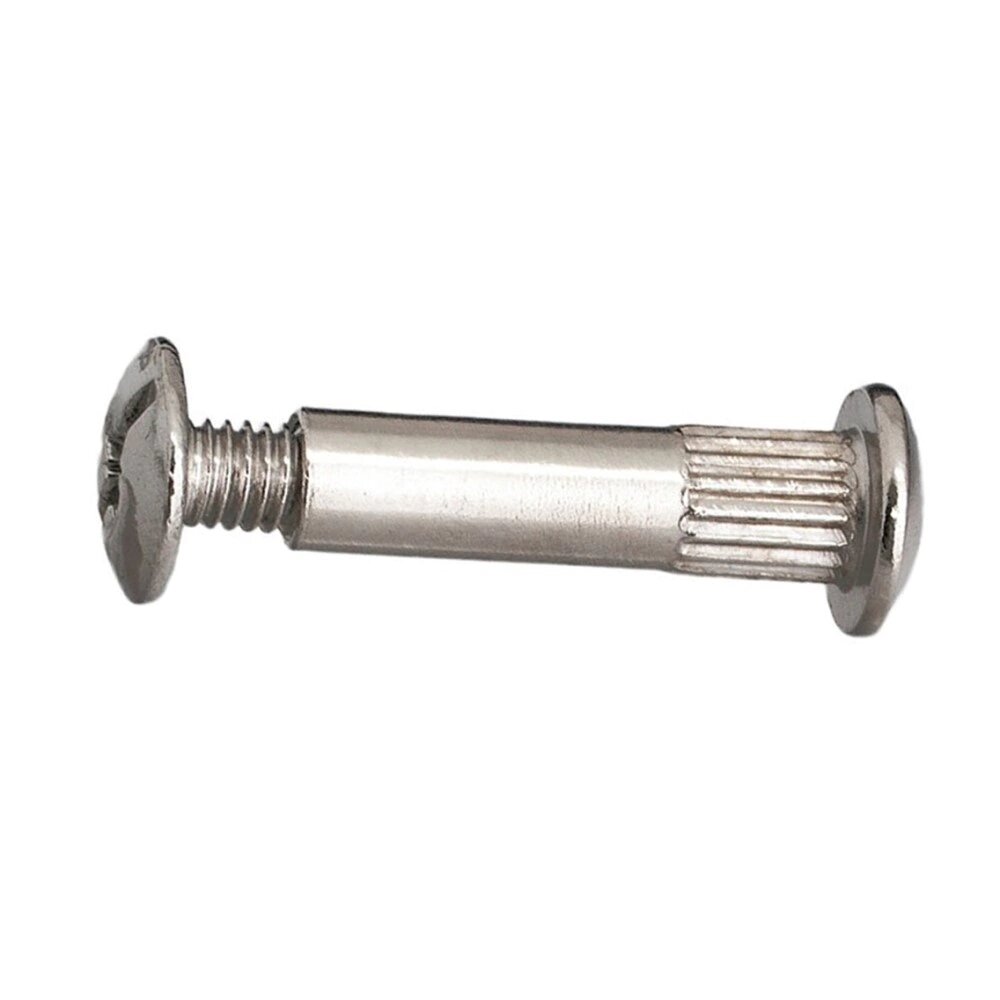 Стяжка межсекционная "Element", 8 х 30 мм, цвет никель, 20 штук