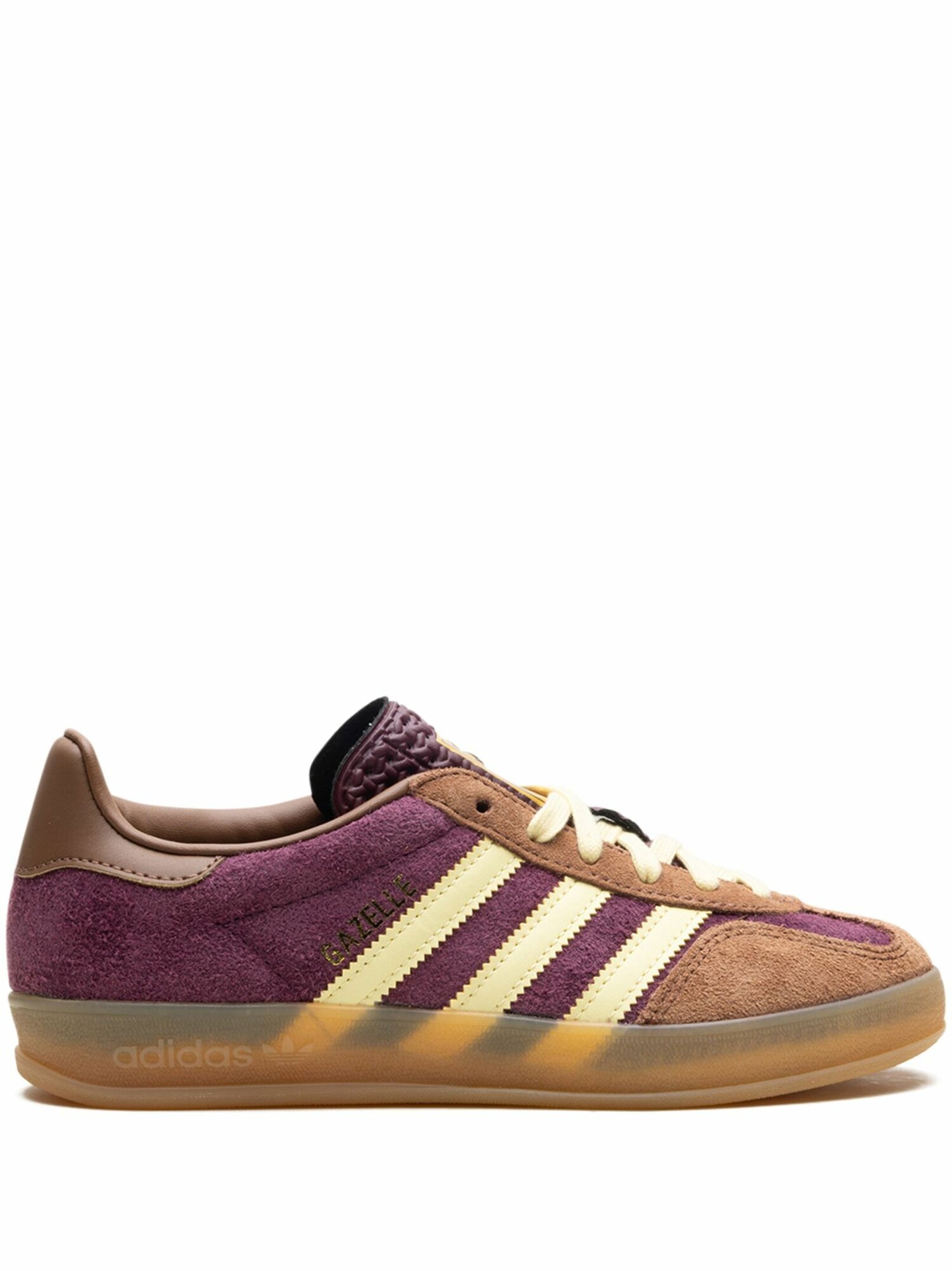 Кроссовки Gazelle Indoor Maroon/Almost Yellow/Preloved Brown