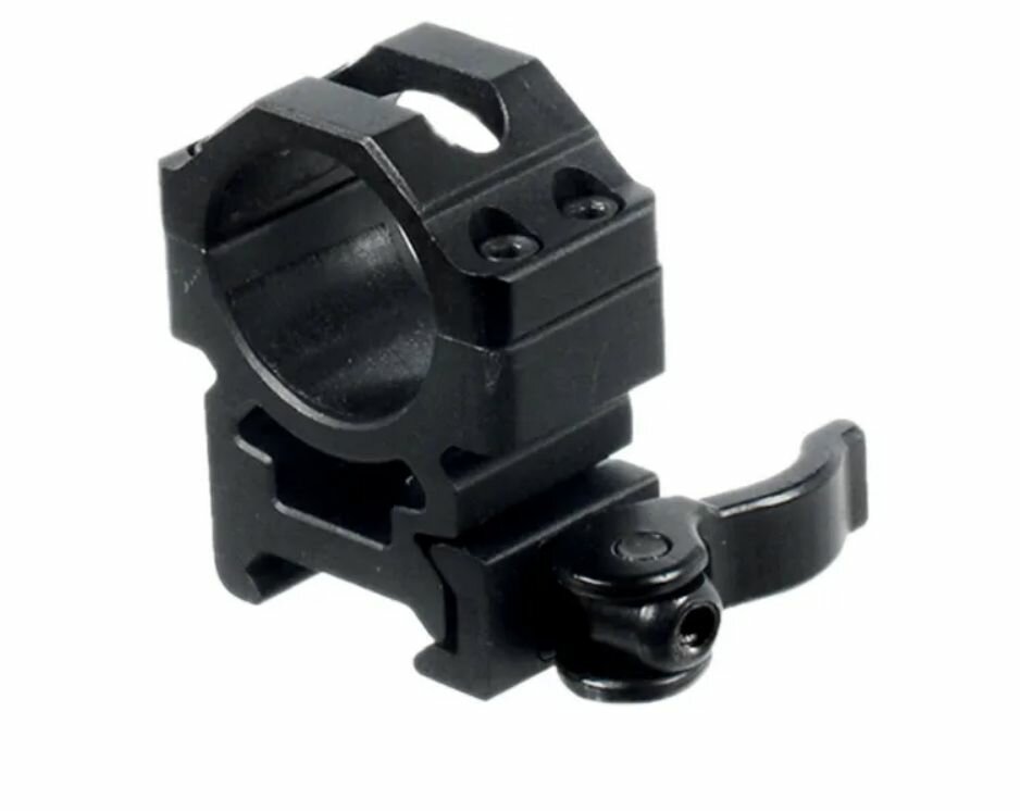 Кольца UTG Max Strength 25,4мм на Weaver, быстросъемные, средние