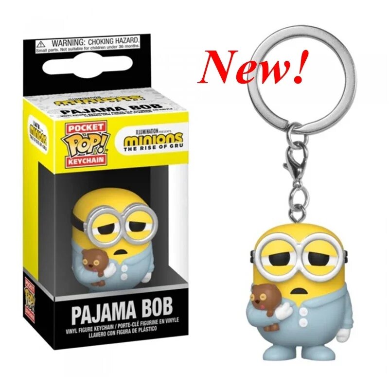Funko Pocket Pop Minions Carl Agnes брелок 3