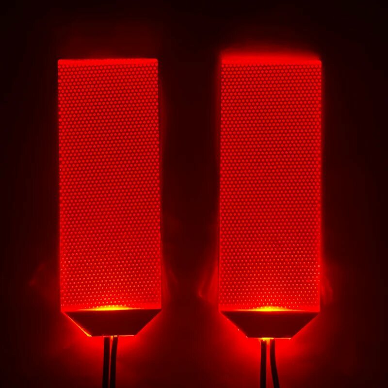 Гибкие светодиодные глаза для косплея Красный, RED, CR2032 battery box