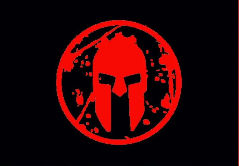 Спартанский гоночный флаг Yehoy, полиэстер, 6 цветов Красный, 90 х 150 см, KJ003I