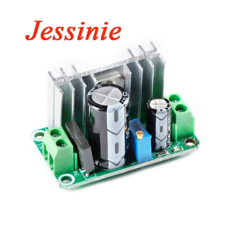 Регулируемый преобразователь LM317, понижающая печатная плата, постоянный ток, линейный регулятор питания, фотофильтр