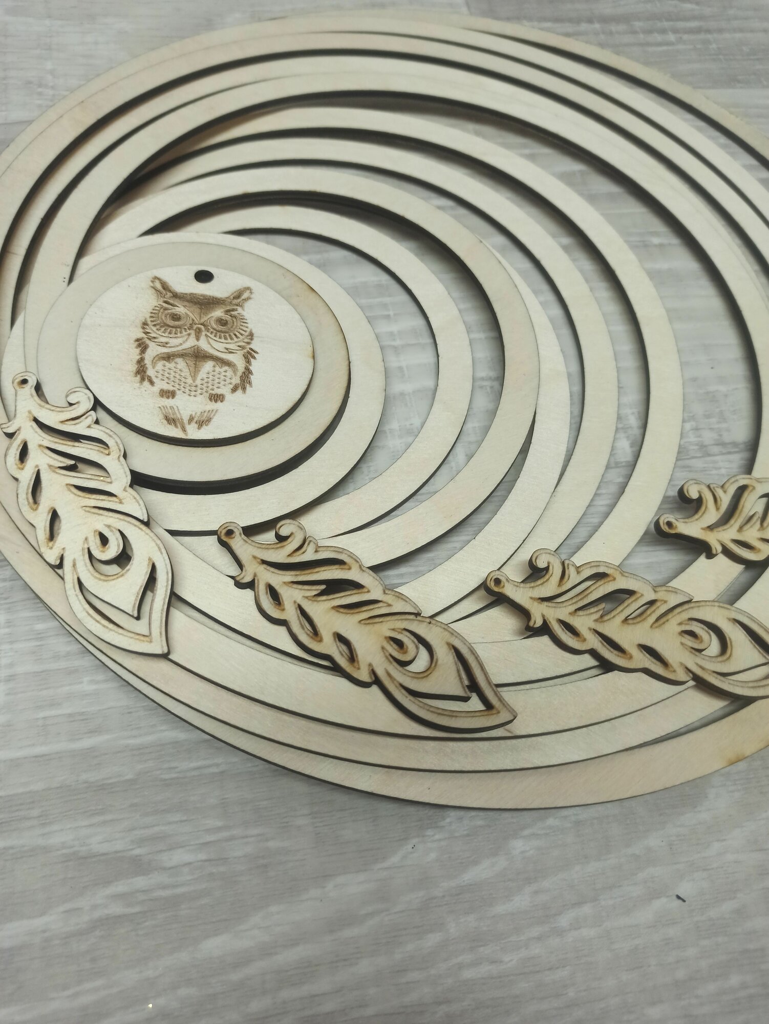 Кольца для макраме, рукоделие, декора, творчества 12шт