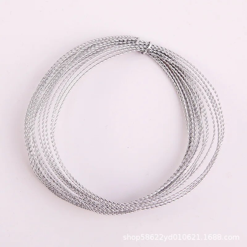 Золотая эмалированная проволока из оксида алюминия 10/5 м flower wire 0.5x1 5m