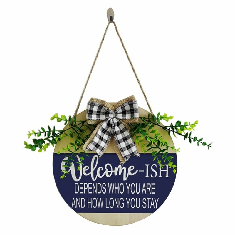 Подвесной деревянный знак Добро пожаловать домой , табличка с буквами, центральные настенные украшения для комнаты, кухни в фермерском доме