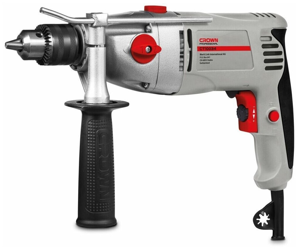 Ударная дрель CROWN CT10034