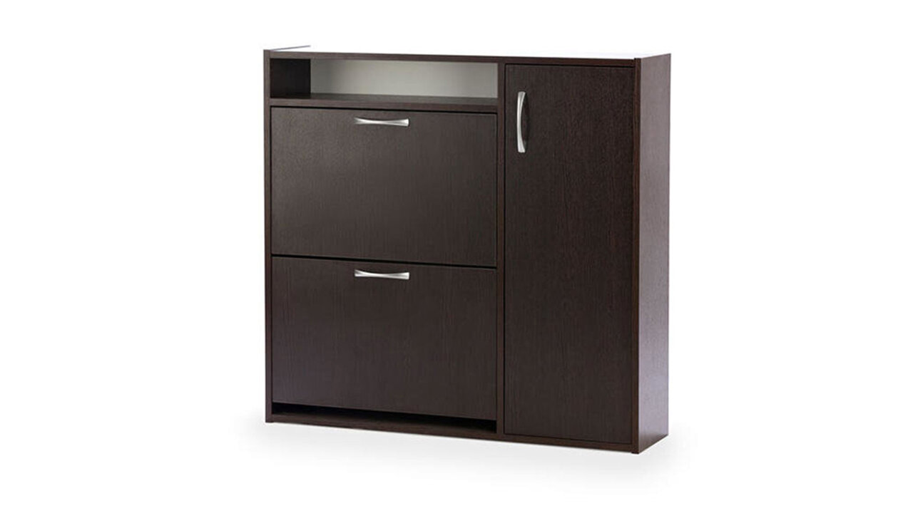 Обувница Шет Венге Цаво 3354 NOW 92x23x88 см, коричневый Дом мебели для вас