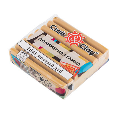 "Craft&Clay" полимерная глина CCH 52 г 1043 желтый дуб