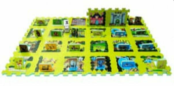 Нескучные Игры Коврик-пазл 24 дет. Мини-зоопарк (от 3 лет) MPD-15241, (Master Dragon Development Ltd)