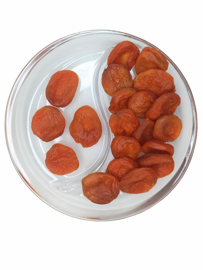 Курага янтарная, Джамбо, абрикос сушеный без косточки, 900 гр.