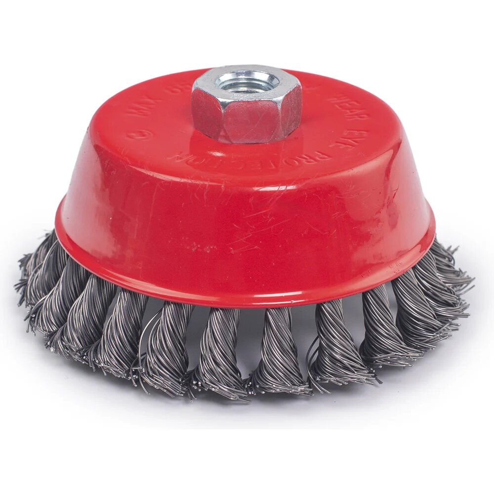 Щетка для УШМ чашка крученая 125 мм VIRA 577025