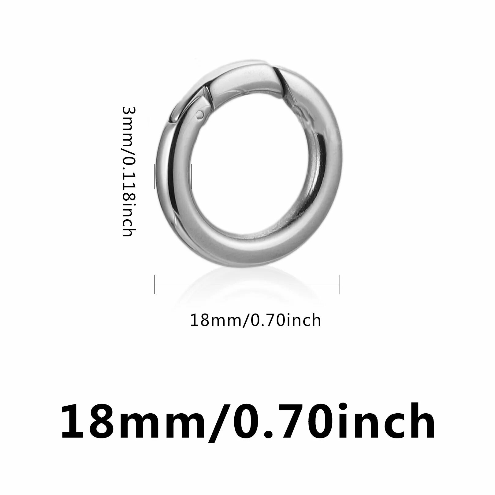 Комплект фурнитуры Aiovlo из нержавеющей стали 18mm