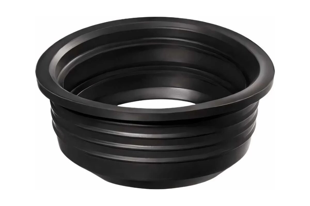 Профитт переходная манжета d 110x123 трехлепестковая канализационная черная сантехническая