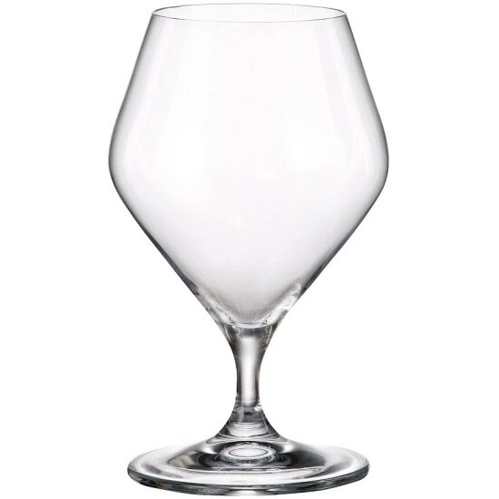 Набор бокалов для бренди Crystal Bohemia "LOXIA", 395 мл (набор 6 шт)