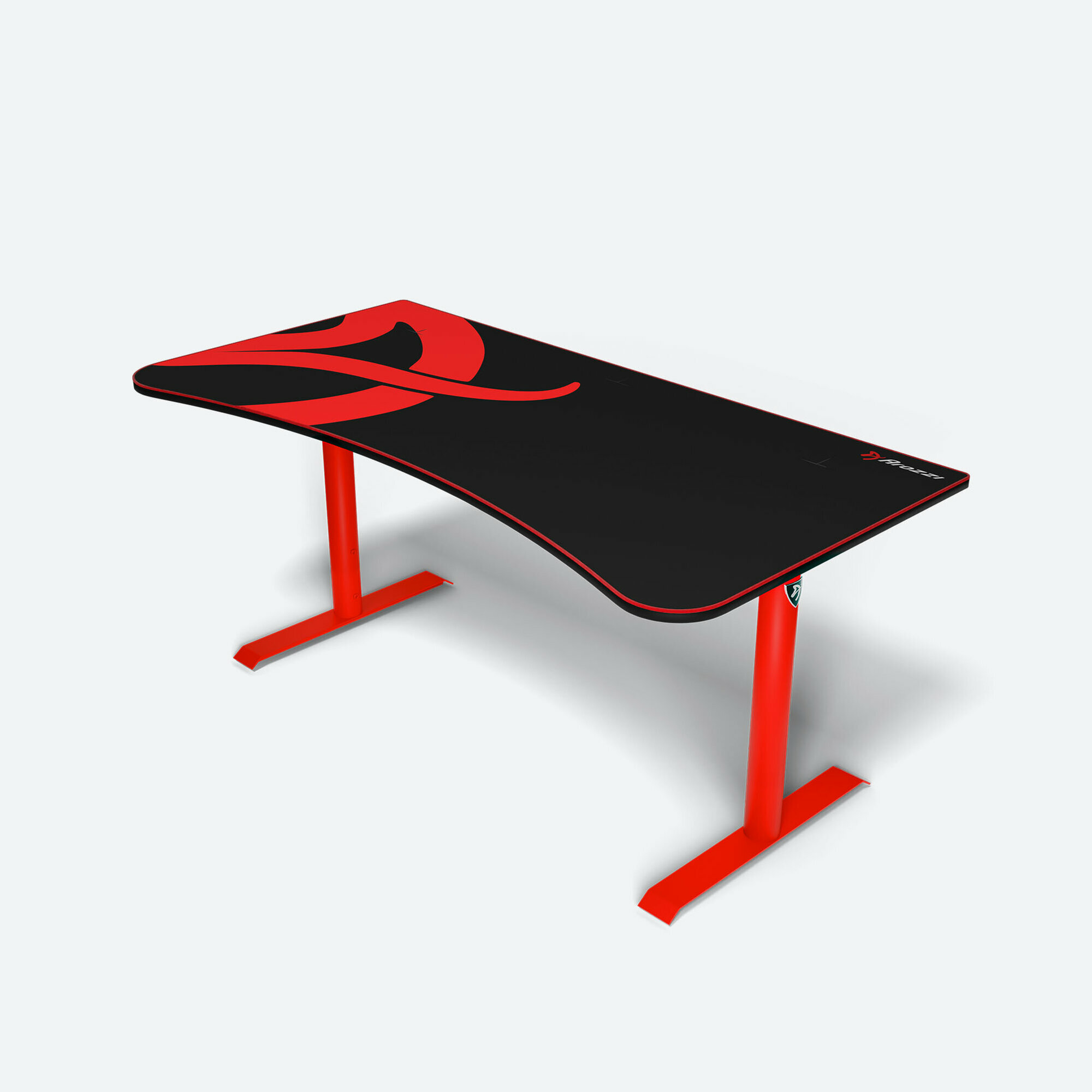 Стол для компьютера Arozzi Arena Gaming Desk - Red, one box