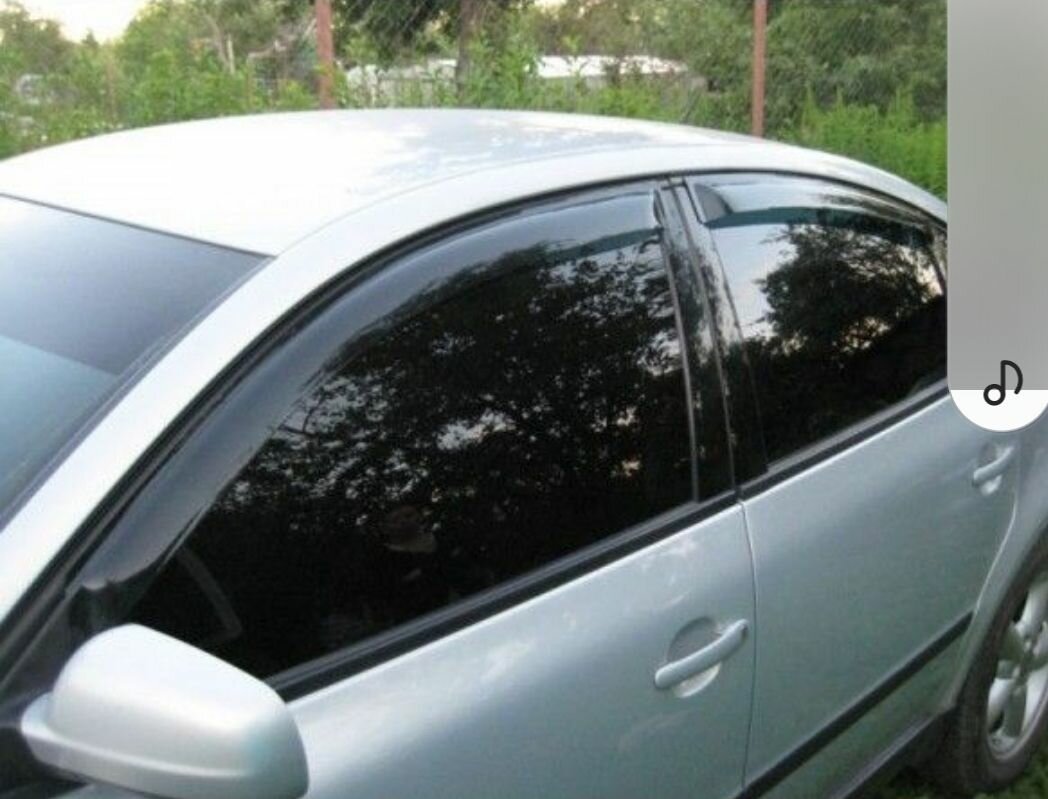 Дефлектор окна Volkswagen Passat B5 седан 1996-2005
