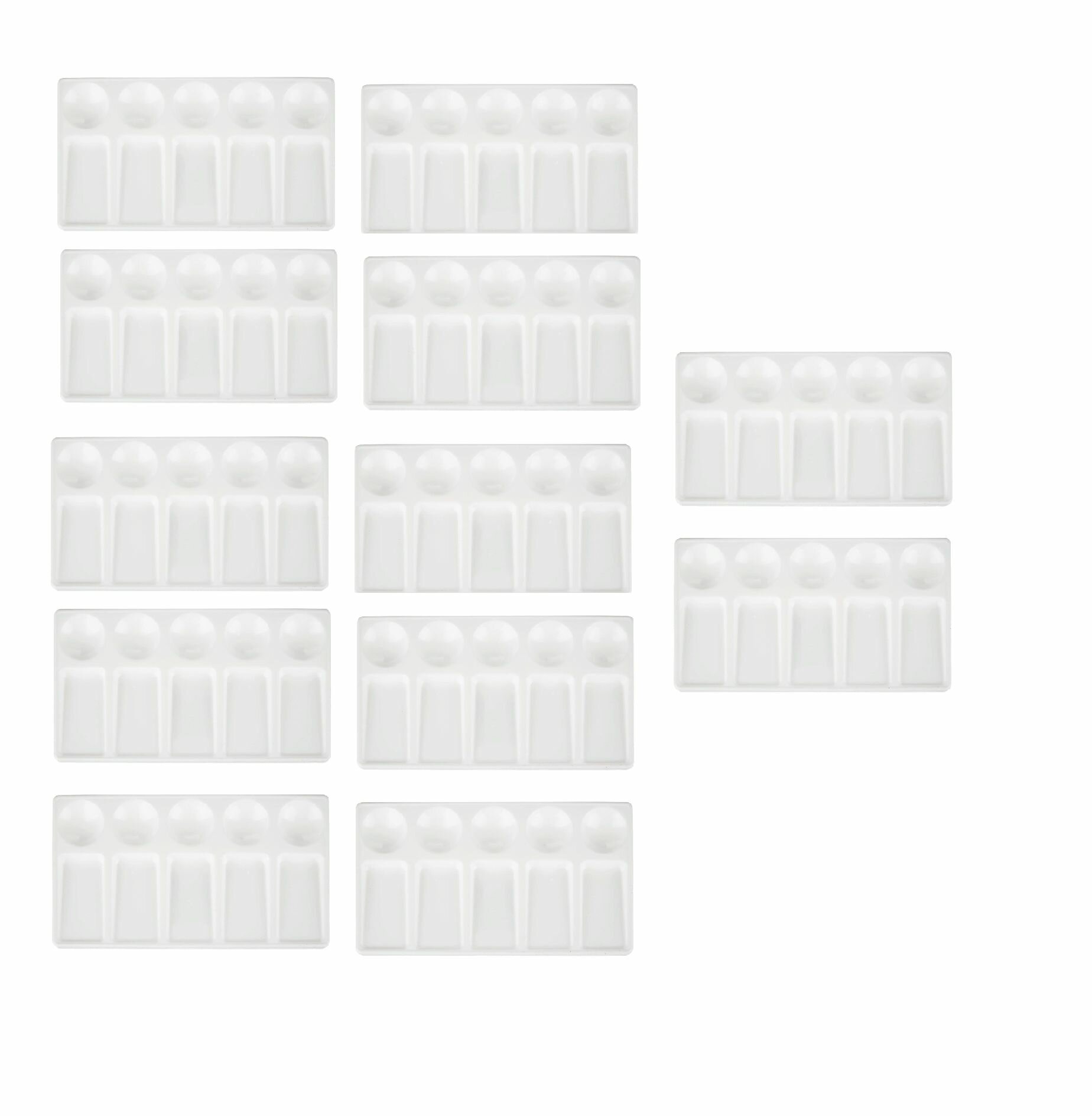 Луч Палитра для красок, 12 уп