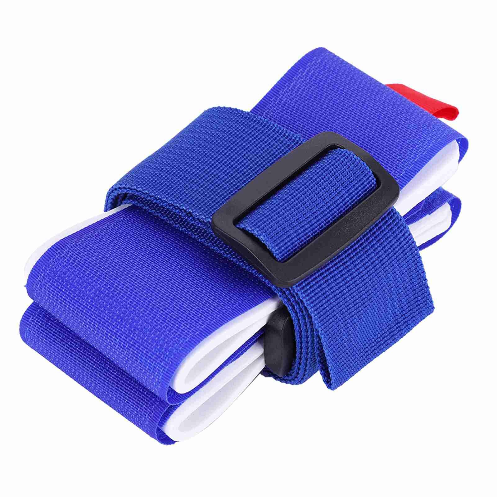 Плечевой ремень для лыж и сноуборда из нейлона, аксессуар для сноубординга (синий)