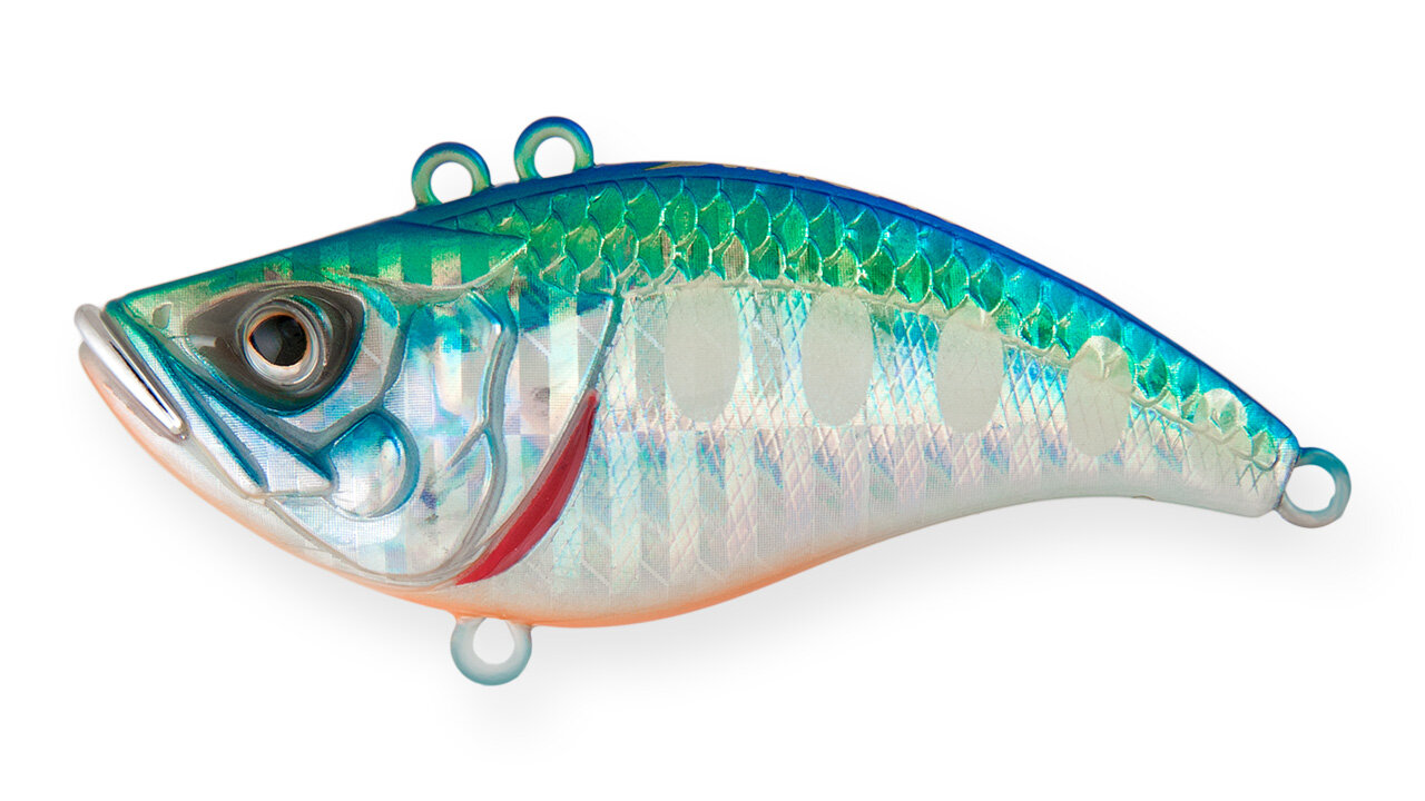 Воблер STRIKE PRO Flap Jack с двумя зацепами Rattlin 90S 31.6г #A150-713