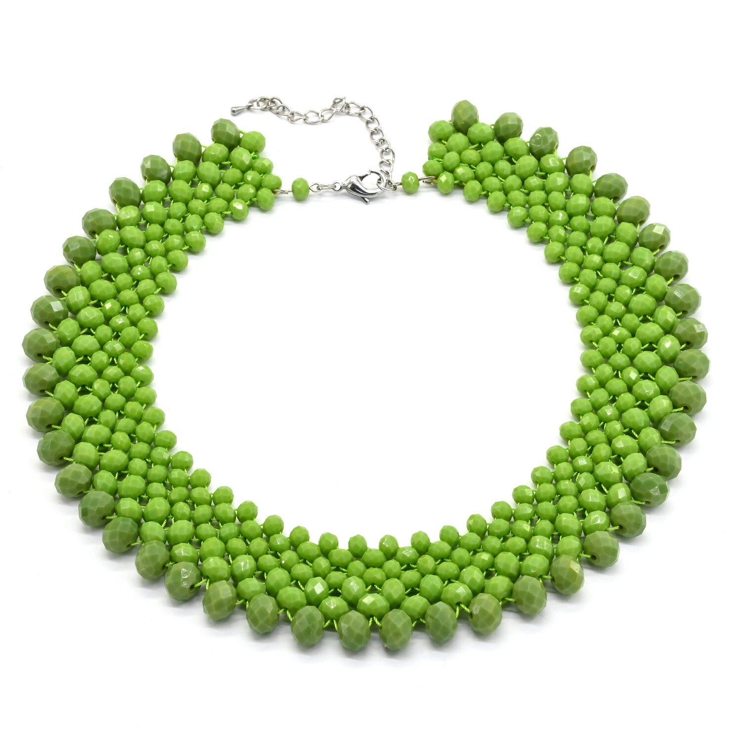 Колье, циркон