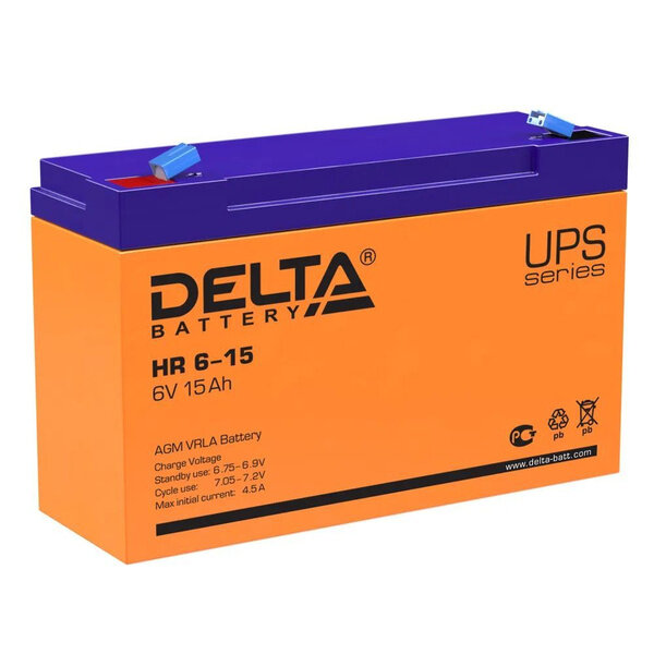 Батарея для ИБП Delta HR 12-24 W 12В 6Ач