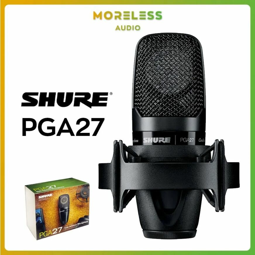Shure Микрофон универсальный PGA27, черный