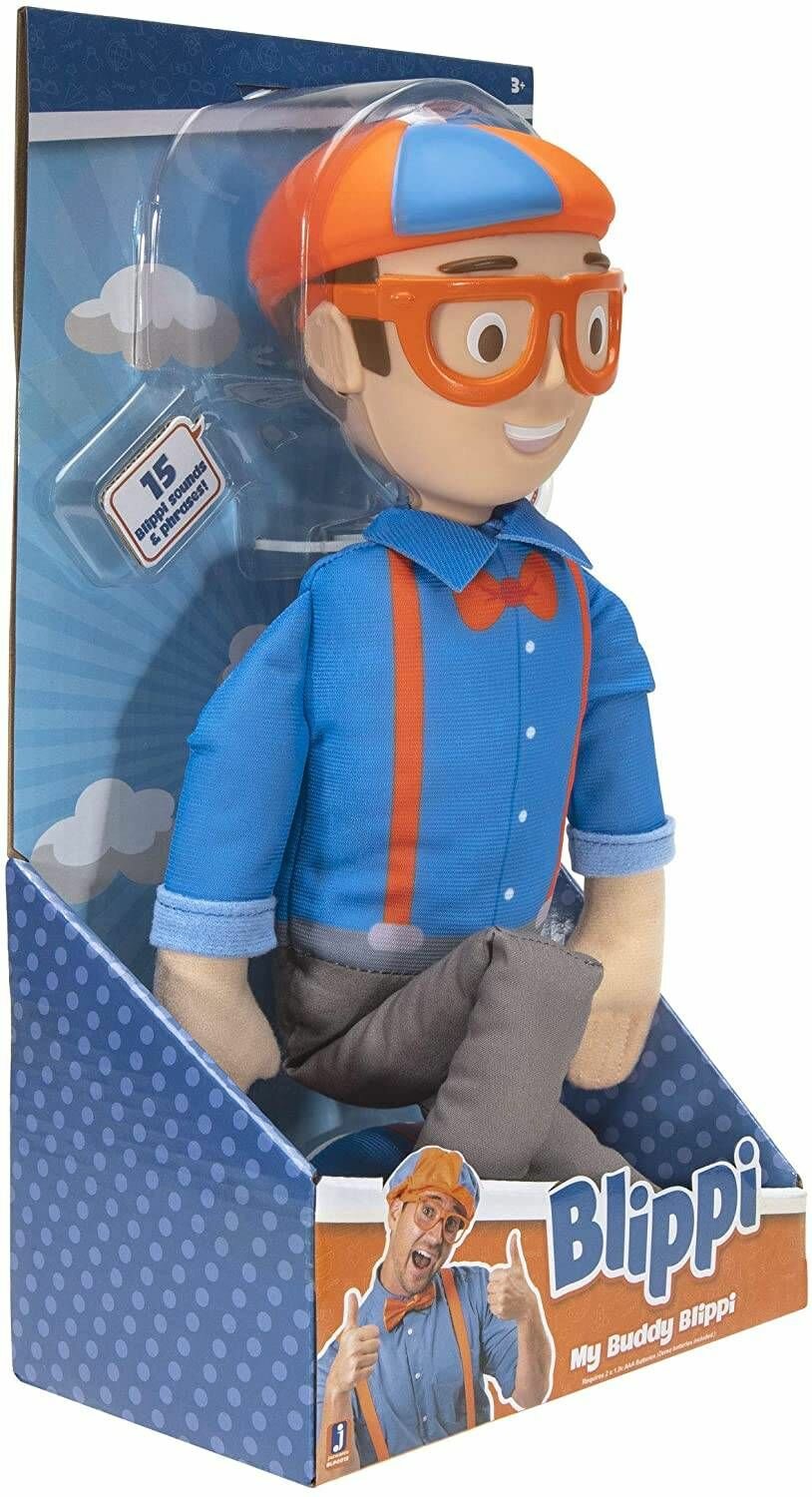Мягкая игрушка Говорящий Блиппи Blippi 40 см