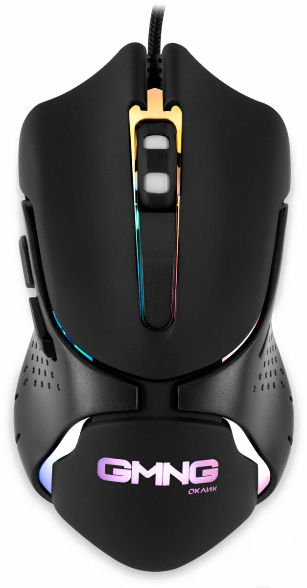 Мышь Oklick 1533541 703GM черный оптическая (3600dpi) USB для ноутбука (6but)